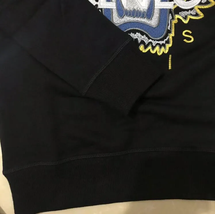 19FW Animal Head Embroidery Jumpers Hoodies Men Women Sweatshirt Letters Winter Pullover Sweater ...