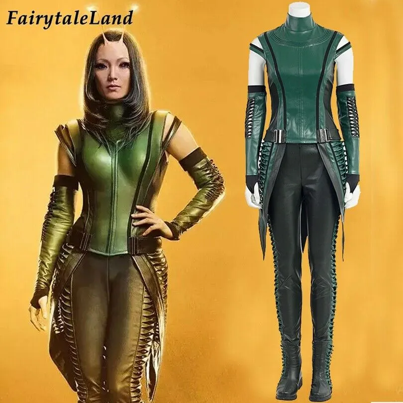 Guardians Of The Galaxy Cosplay Mantis Costume Halloween Superhero