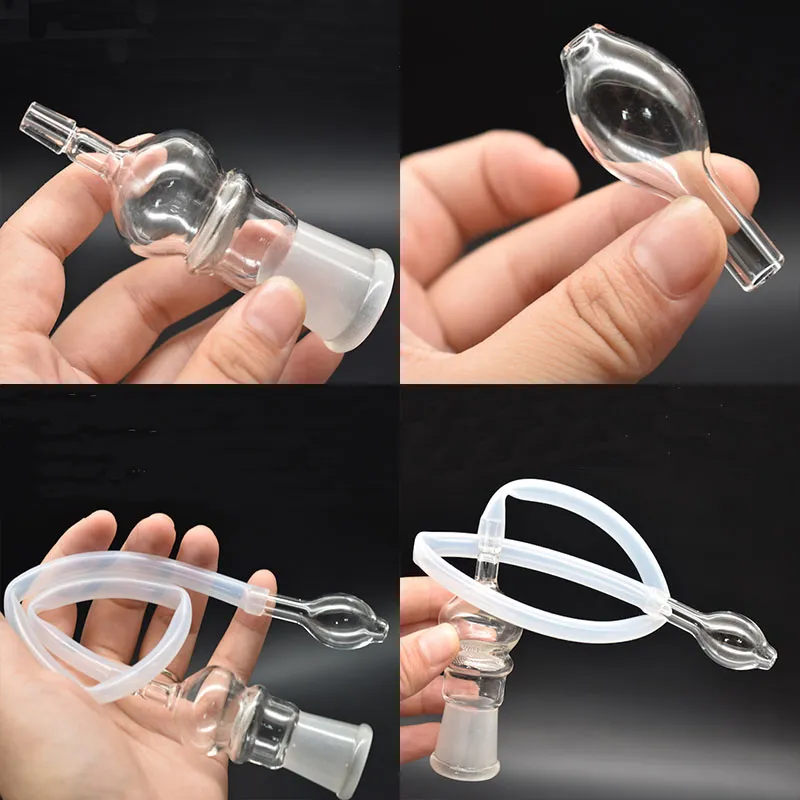 Wholesale 18mm 19mm Female Glass Vapor Whip Adapter For Water Oil Rig ...