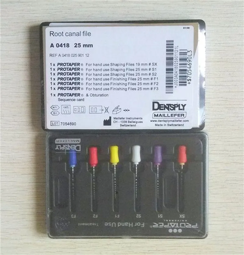 Oral Hygiene Dental Endodontic Hand File Dental Root Canal Instruments ...