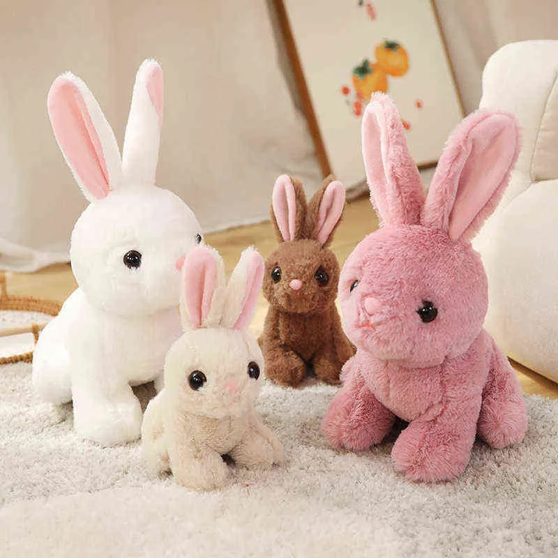 High Quality Lifelike Rabbit Bunny Rabbit Doll Perfect Birthday Gift ...