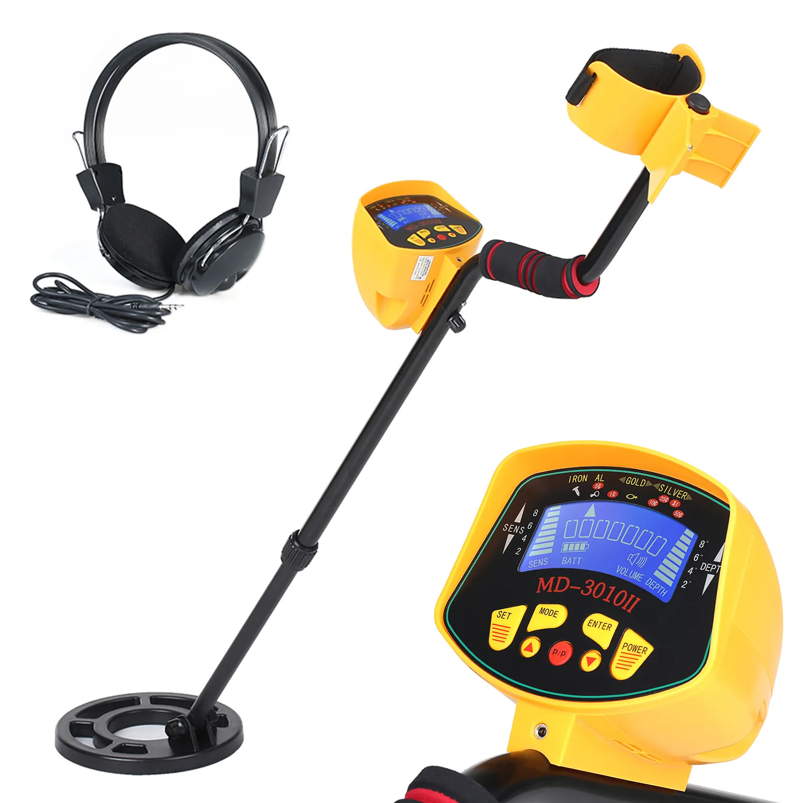 DHgate.com:High-Precision MD3010II Underground Metal Detector for Gold ...