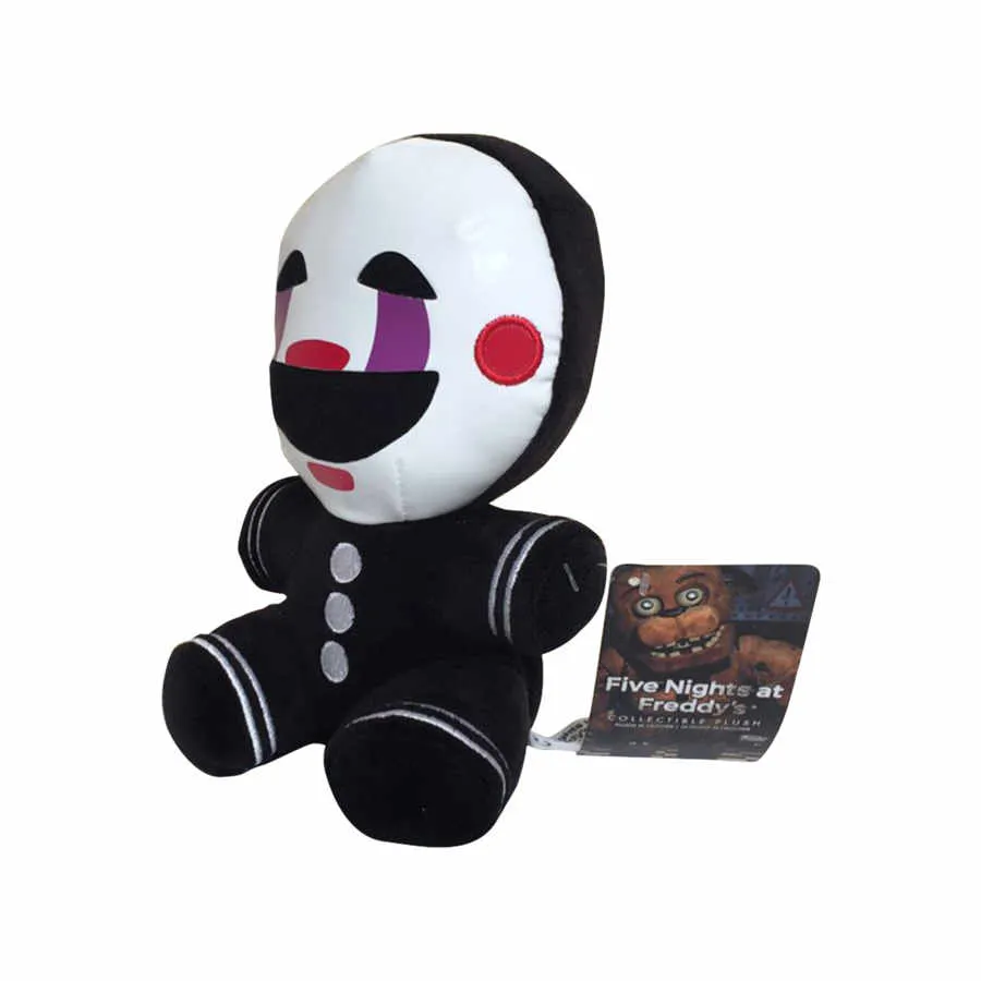 18cm Plush Toys Five Nights At Freddy FNAF Dolls Stuffed Golden Fazbear ...