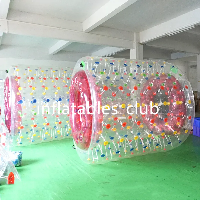Outdoor Inflatable Roller 2.4x2.2x1.7m PVC Rolling Ball For Human ...