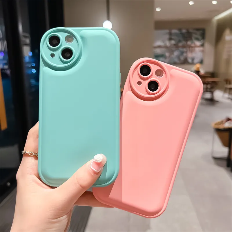 Soft And Shockproof Candy Color Liquid Silicone Airbag Mixiphone Iphone ...