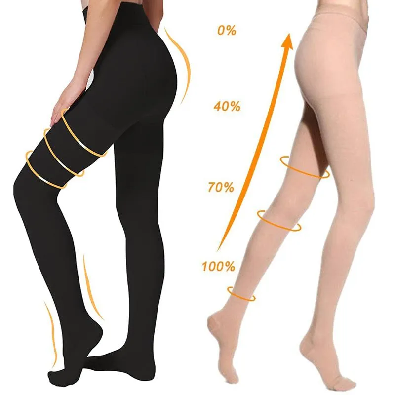 Bas De Collants De Compression Des Femmes, 20 30 MmHg De Support Pour ...