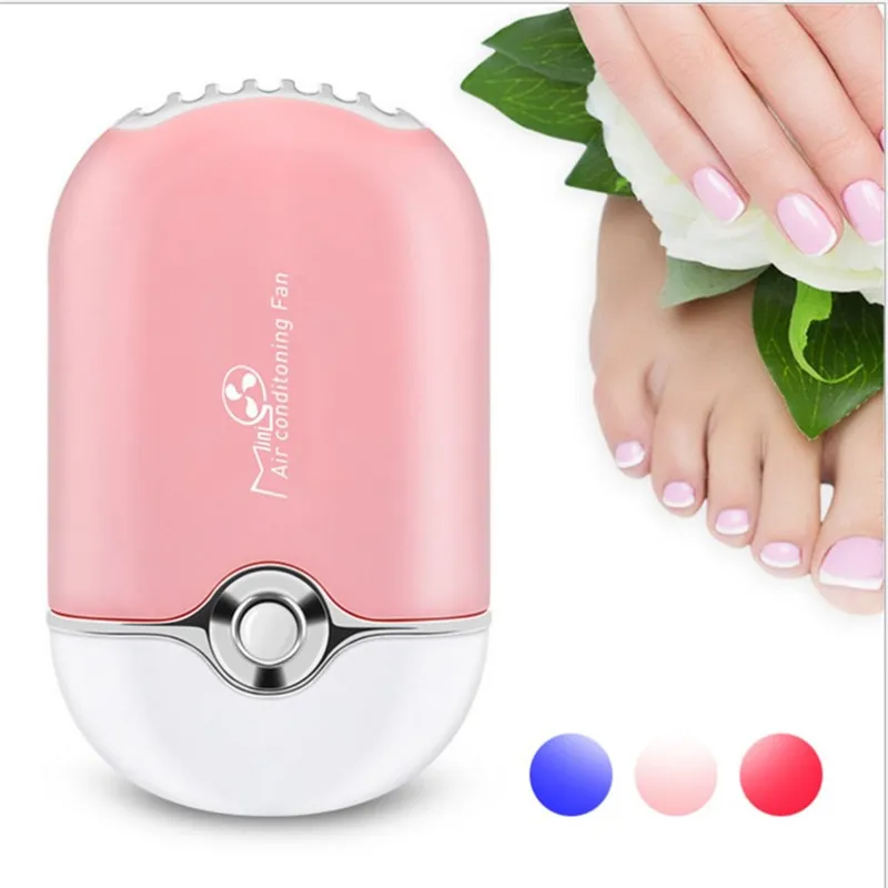 USB Mini Air Conditioning Fan Nail Dryers For Eyelash Extension Graft ...
