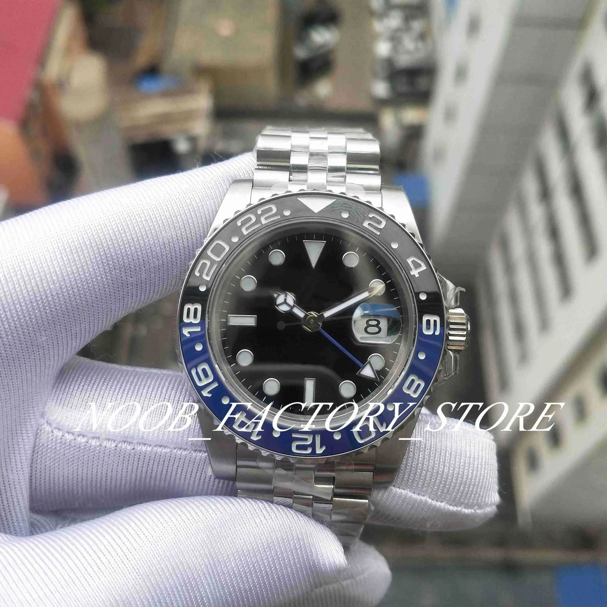 Super BP Factory Mens Automatic Watch With Ceramic And Steel Jubilee ...