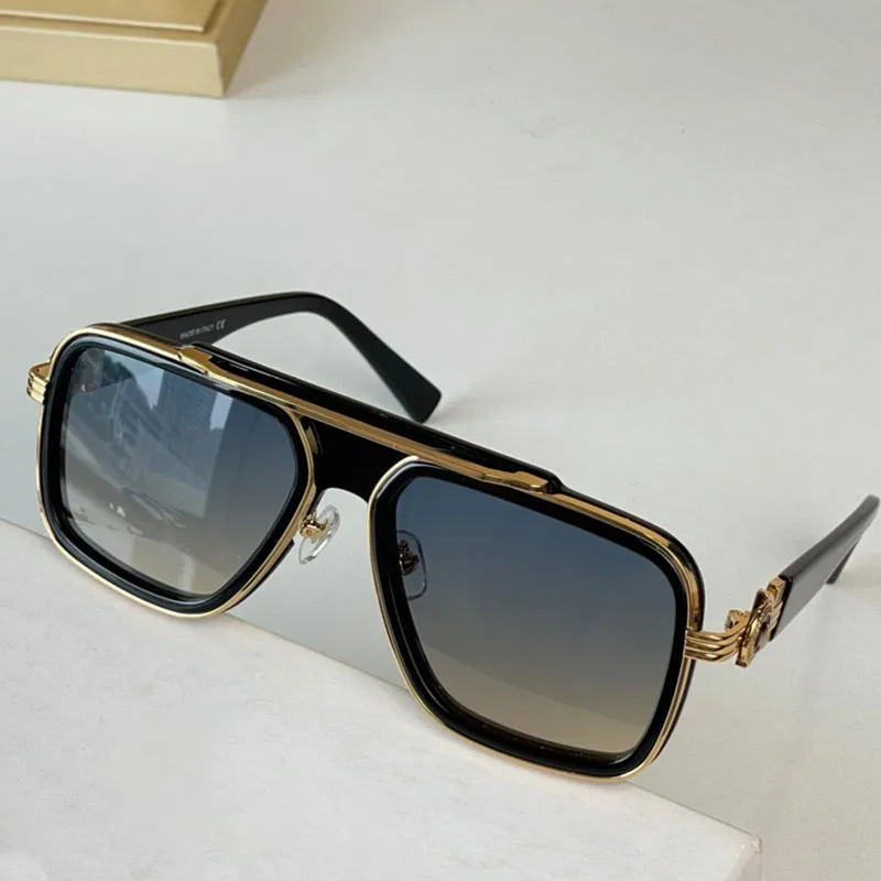 Luxury Double Bridge Latest Sunglasses For Men With Laser Logo For Men ...