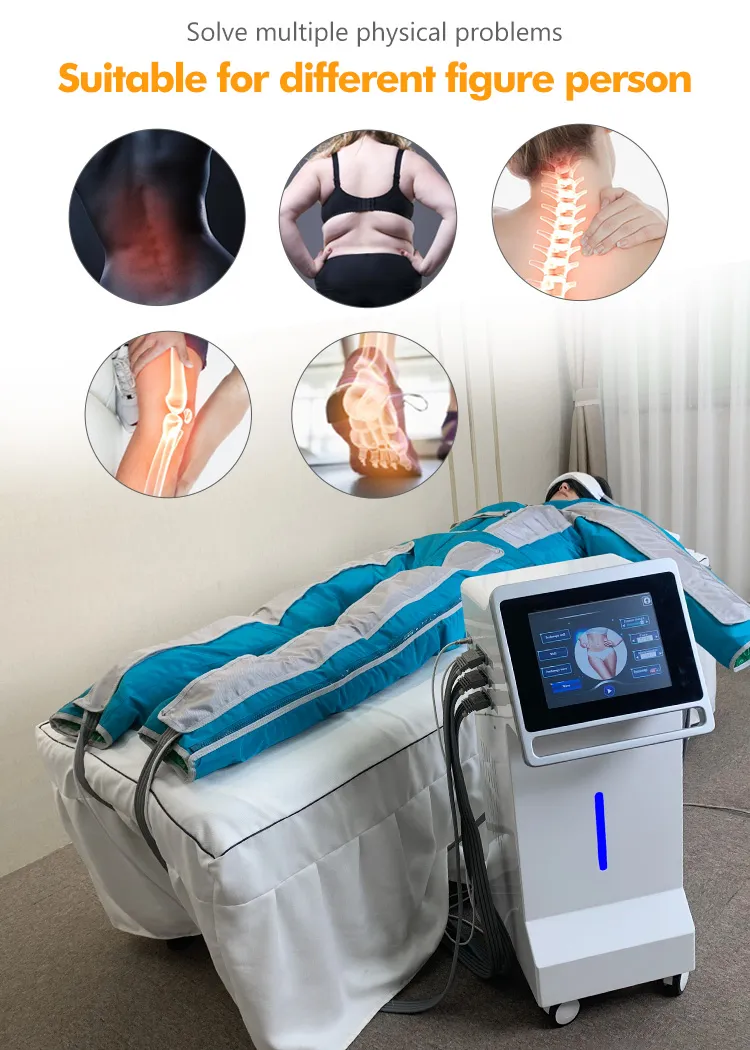 Vertical 3 in 1 Pressotherapy Machine