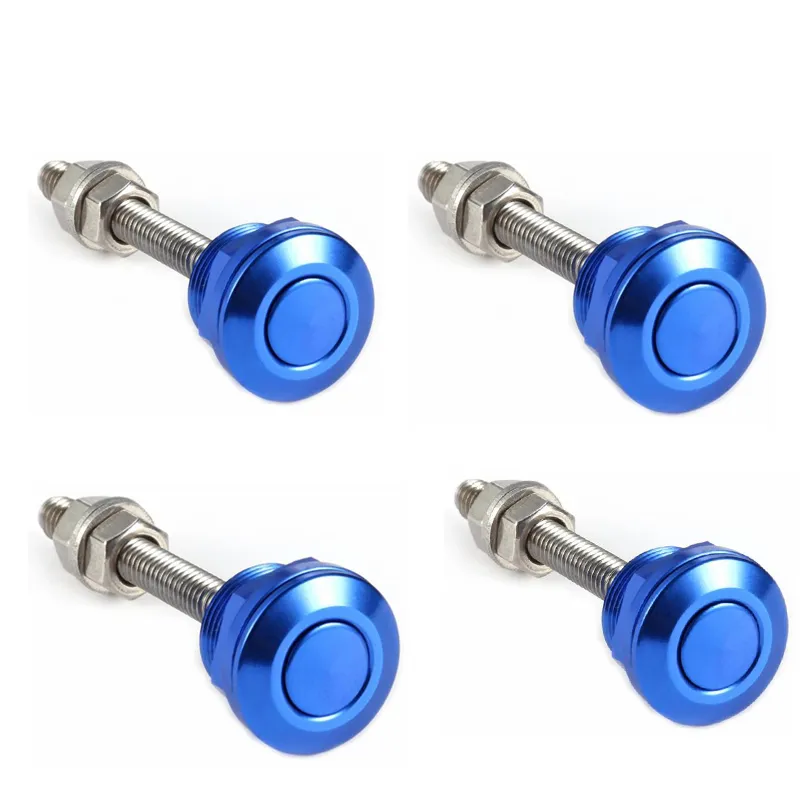 22mm Universal Car Push Button Bonnet Hood Pin Lock Clip Kit Quick ...