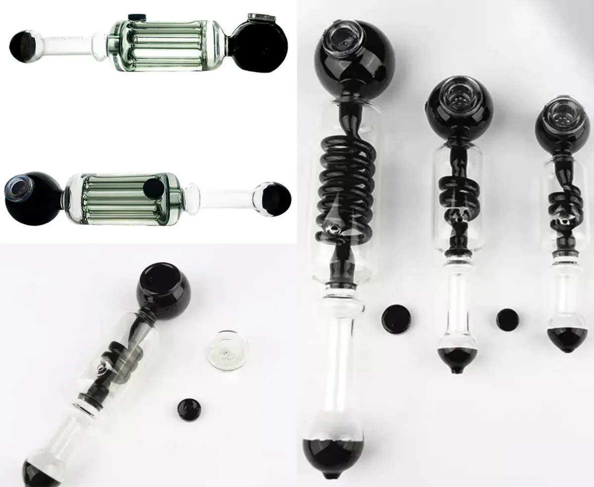 Bulk Order Vintage Glass Bong With Freezable Glycerin Coil And Tree ...
