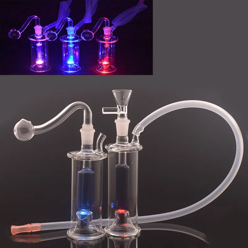 DHL Free Dab Rig Beaker Bong Mini Bubbler Smoking Water Bongs 10mm ...
