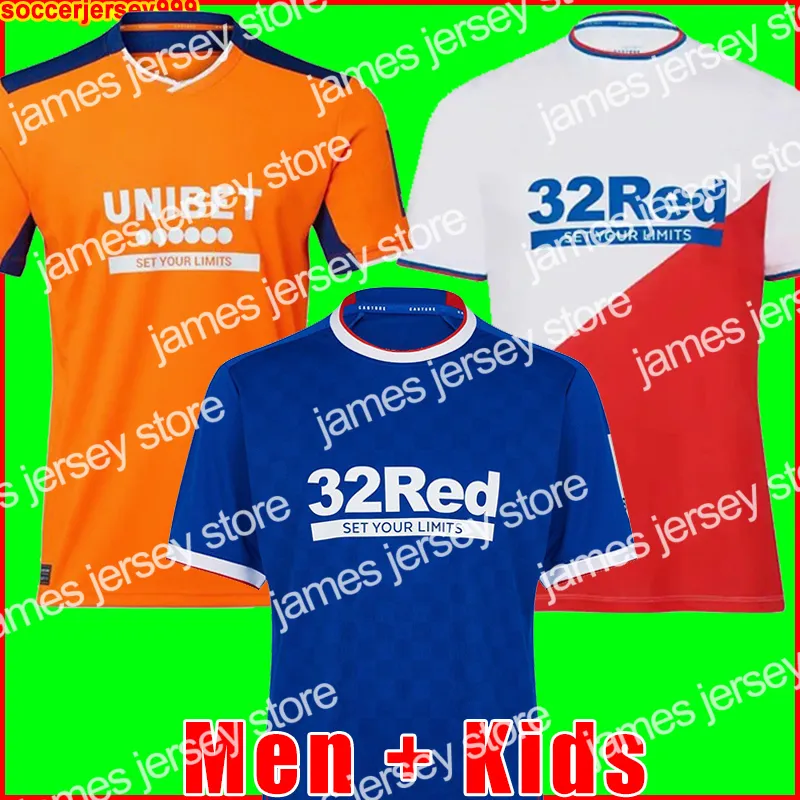 2022 Glasgow Rangers Soccer Jerseys 2022 2023 DEFOE HAGI BARKER MORELOS ...