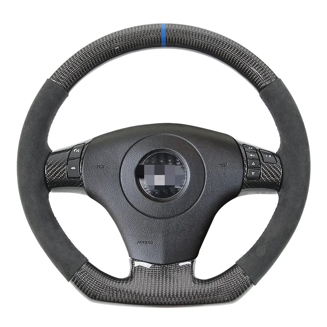 Forged Carbon Steering Wheel: LED Racing Wheel For C6, Real Carbon ...