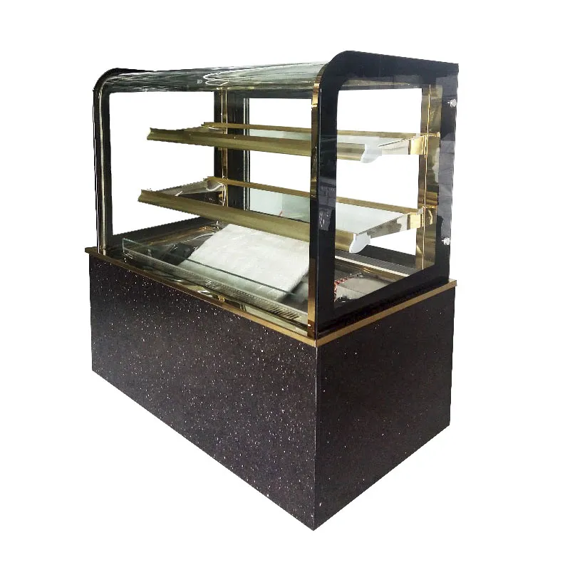 Commercial Cake Display Fridge - Stainless Steel Bakery Showcase ...