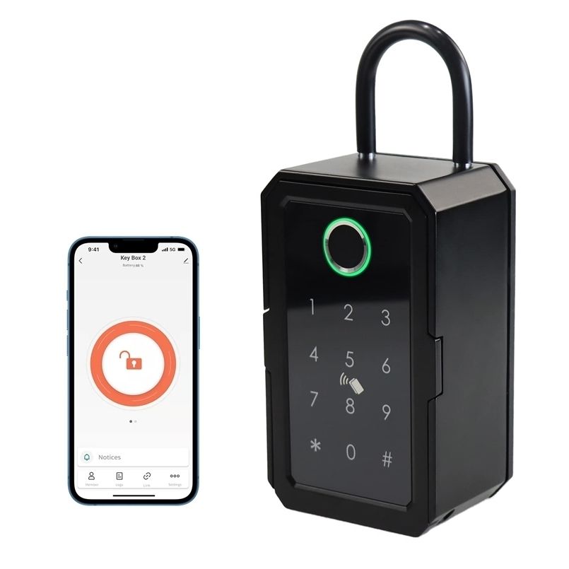 Smart Key Box Tuya Ttlock App Wifi Fechadoura Eletronica Impermeable ...