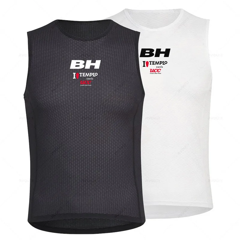 Mens Biker Vest: Quick Dry Sleeveless Cycling Undershirt MTB Bike Vests ...
