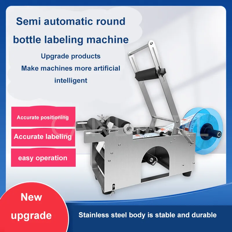 Wholesale Electric Semi Automatic Bottle Labeling Machine Sealing ...