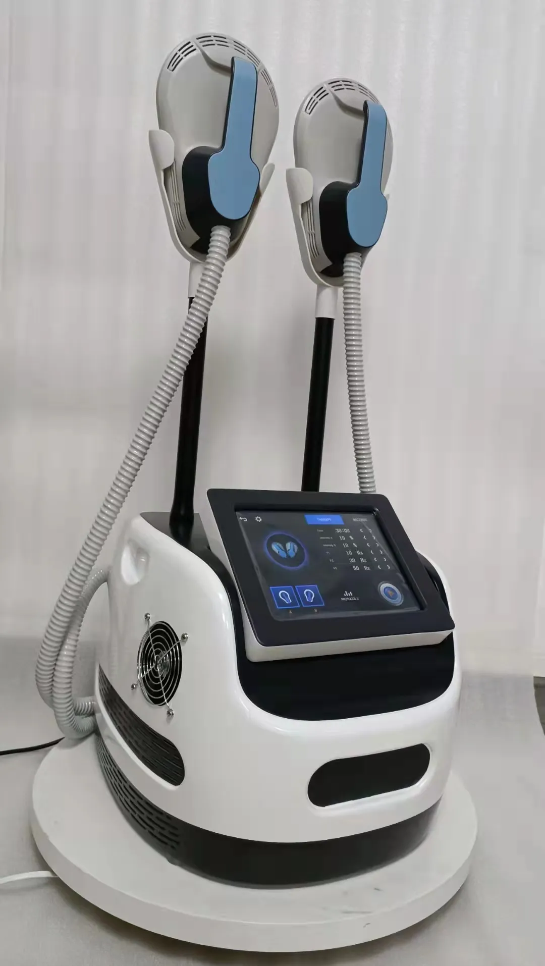 High Power Ems Sculpt Slimming Machine 2 Handles With RF HIEMT EMSLIM ...
