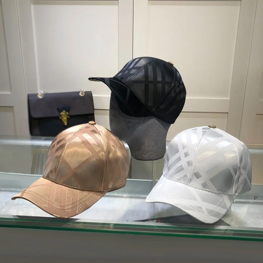 Designer Baseball Caps For Men, Plaid & Stripe Dome Bucket Hat Premium ...