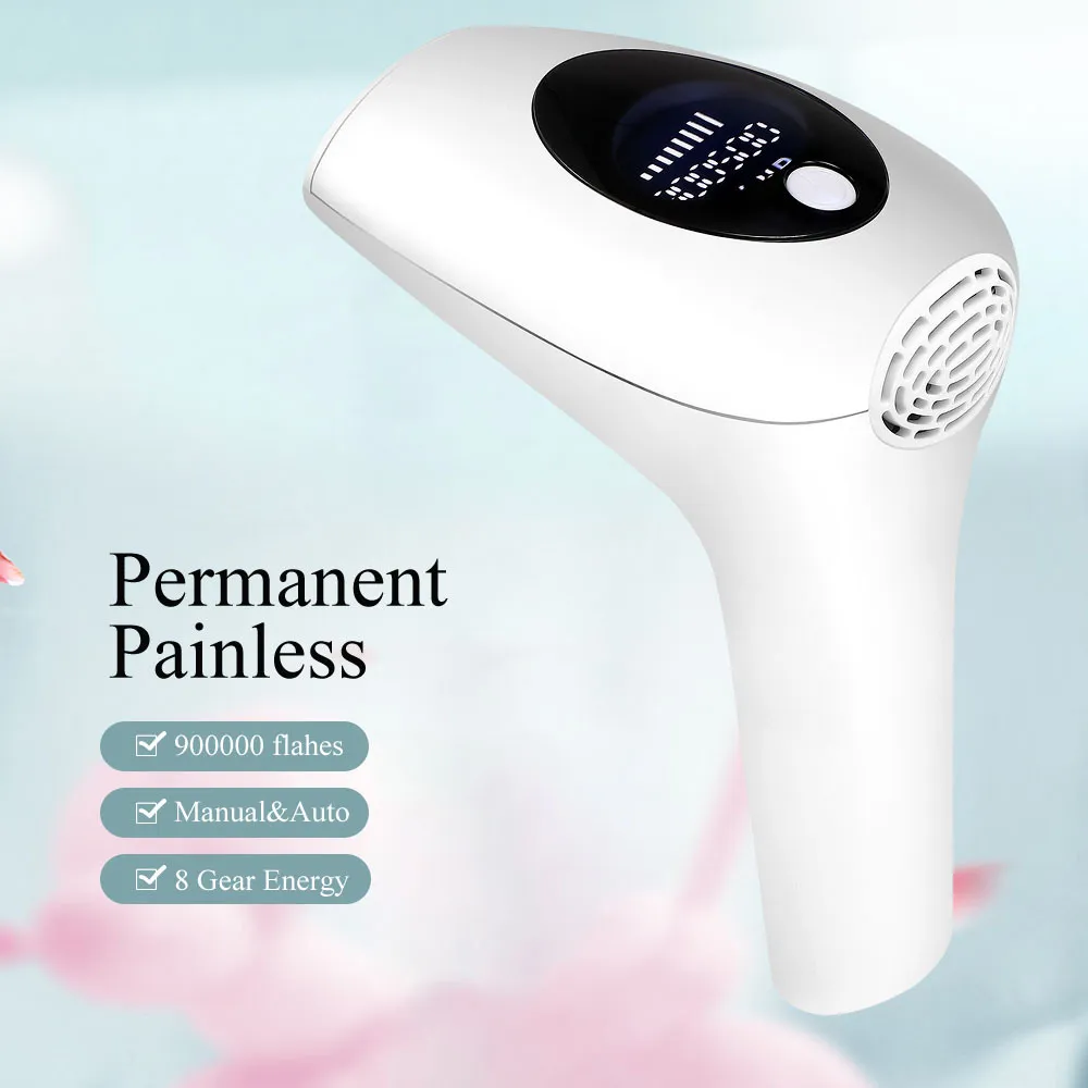 Laser Epilator For Permanent Hair Removal 900000 Flashes IPL Painless ...
