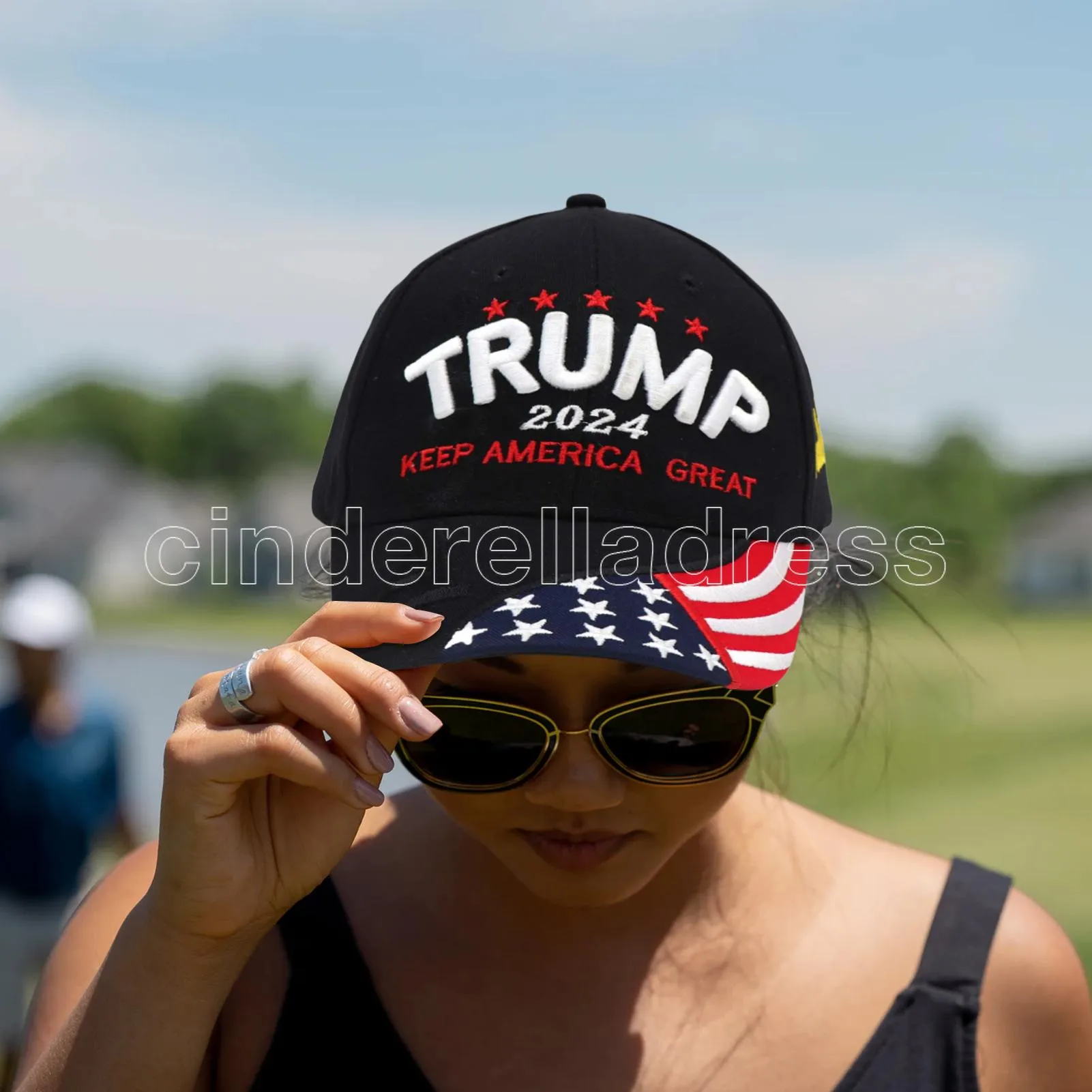 Trump 2024 Election Baseball Cap Adjustable Cotton Sports Hat ...