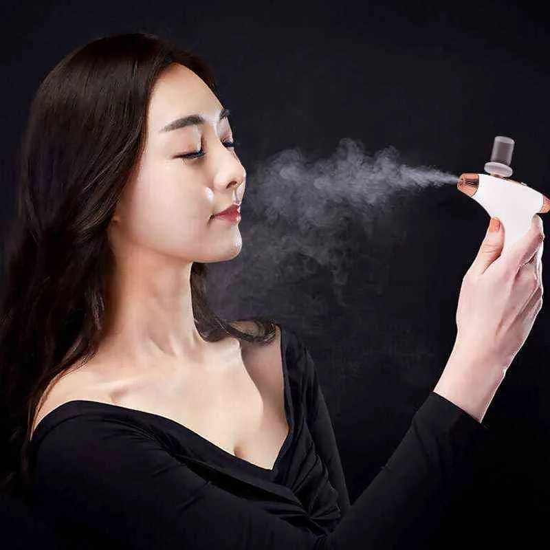USB Nano Facial Mister - High Pressure Airbrush for Deep Hydration ...