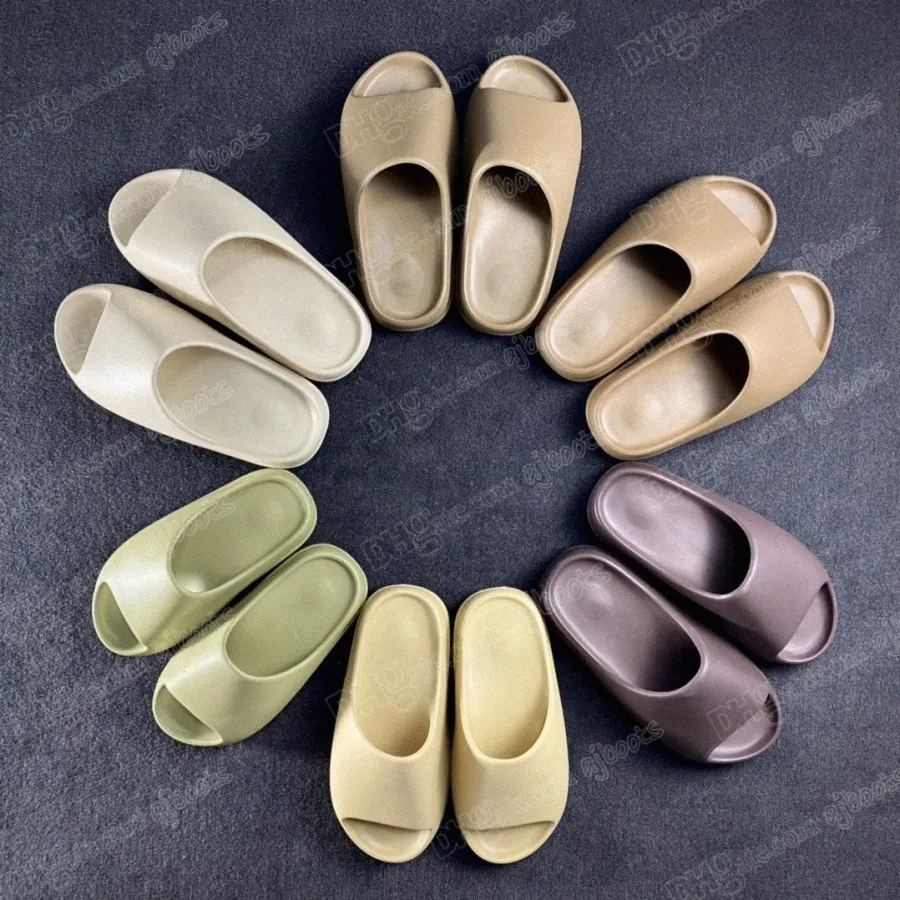 Comfortable Foam Slides For Men And Women Earth Brown, MXT Moon Grey ...