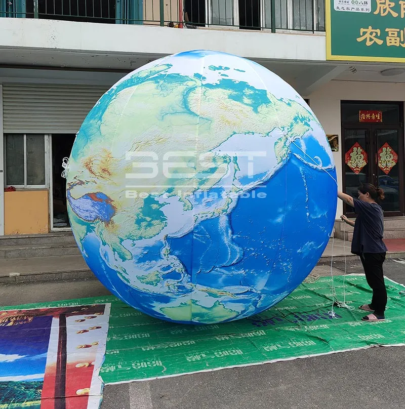 Wholesale 10ft Giant Inflatable Earth Balloon Planet For Outdoor ...