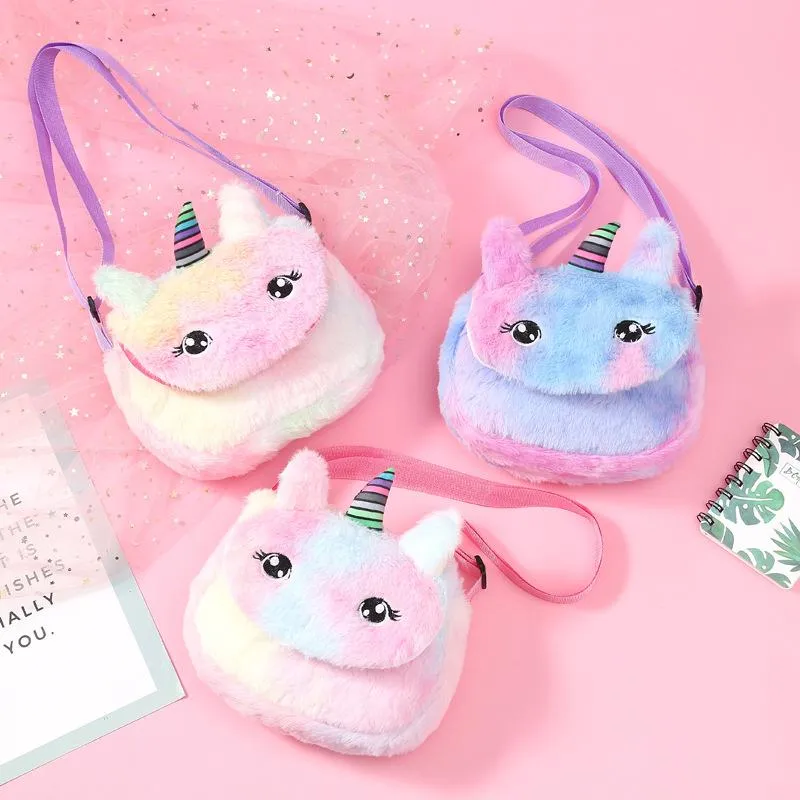 Cute Coin Purse for Kids - Soft Plush Shoulder Bag, Adorable Toy Purses ...