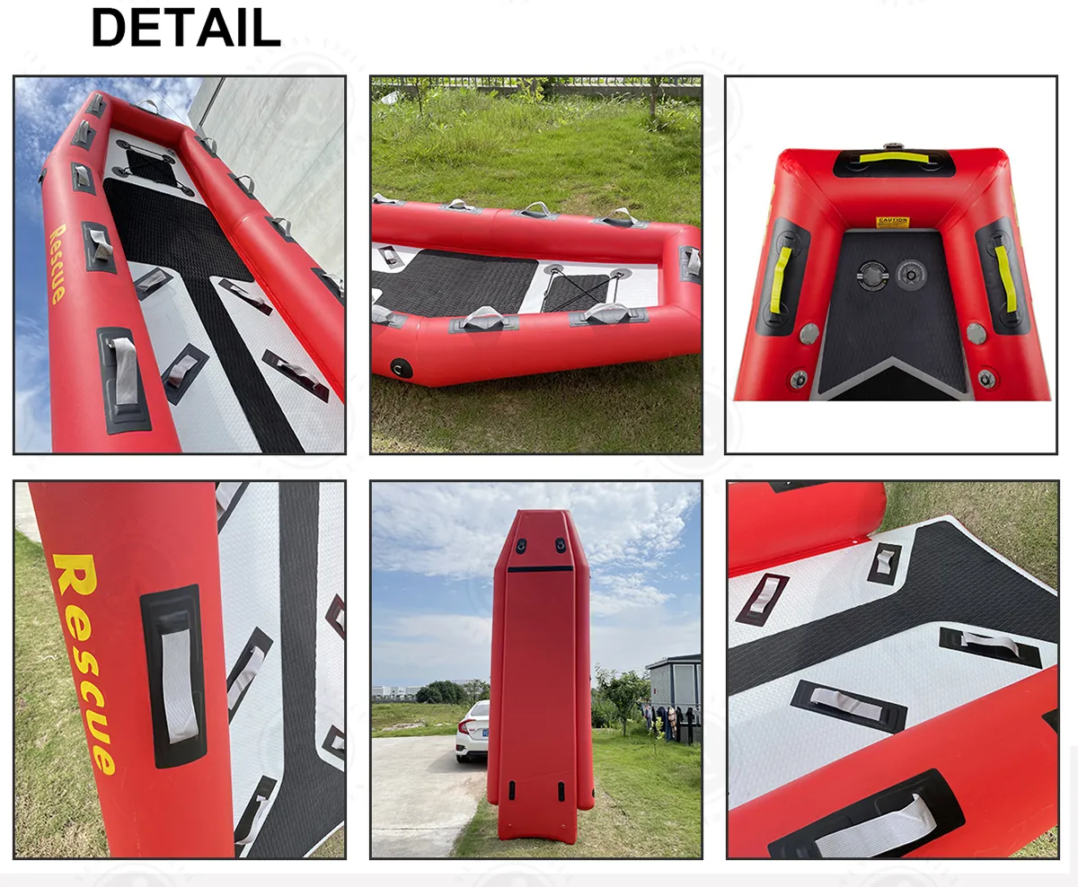 Inflatable Rescue Boat For 3 6 Persons Jet Ski Sled Lifeguard Rescue ...
