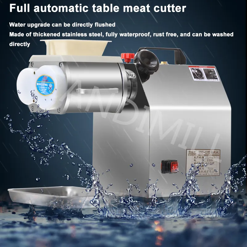Commercial Meat Slicer Machine Automatic Stainless Steel Cutter For ...