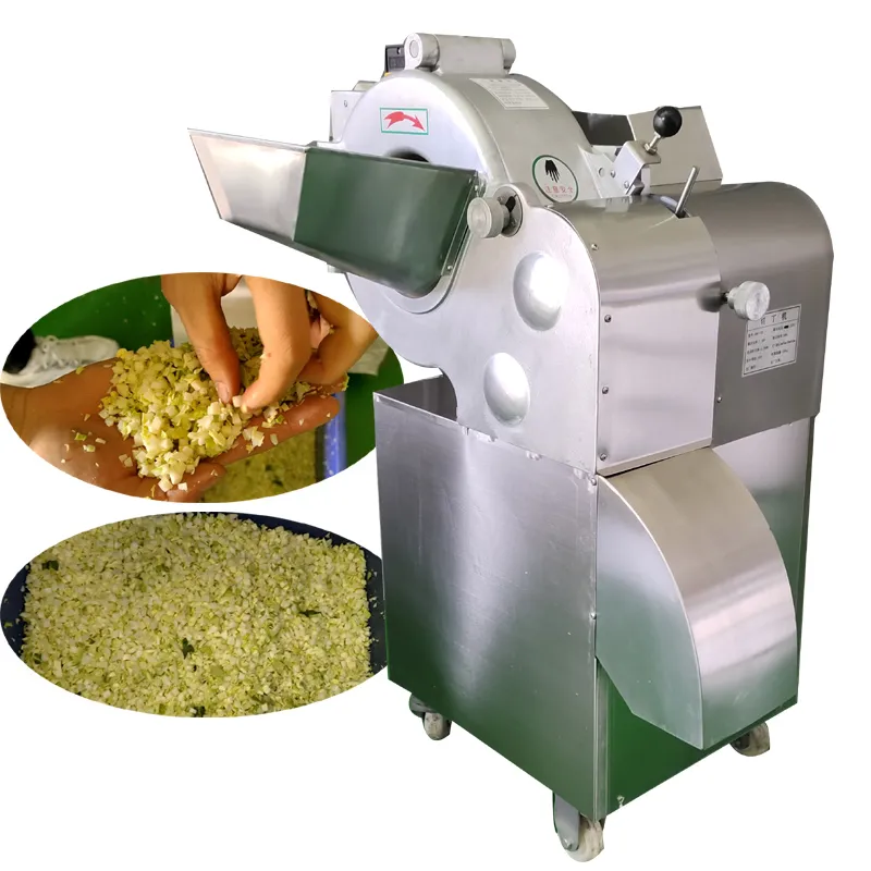 Automatic Vegetable & Meat Dicing Machine - 3-12mm Stainless Steel ...