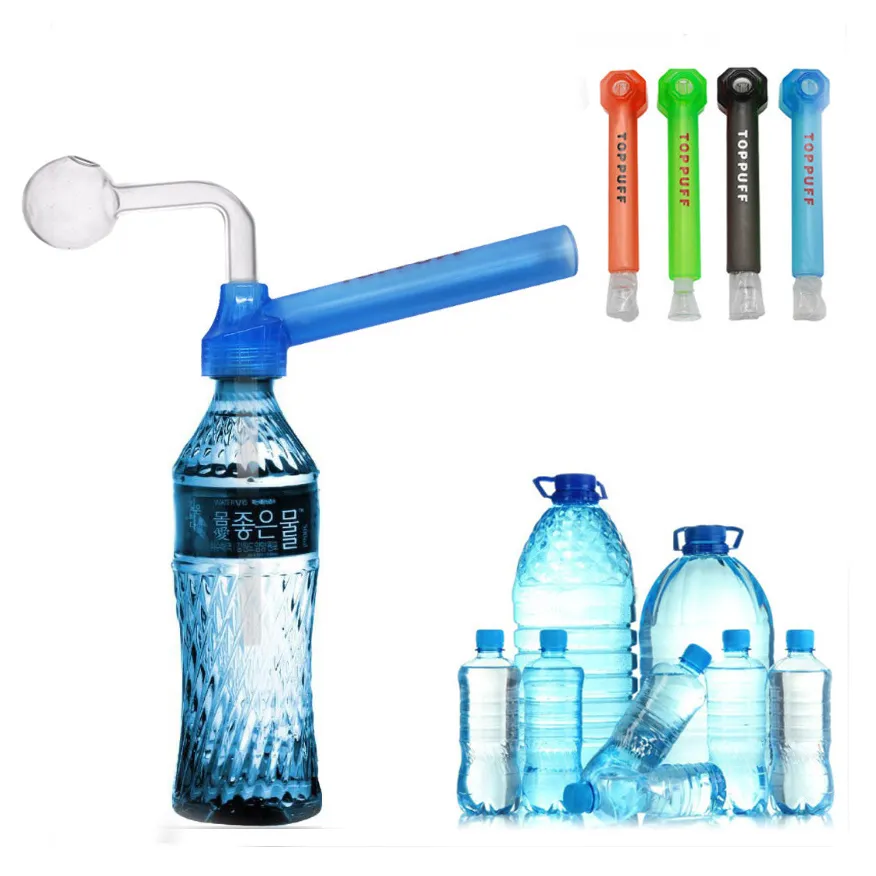 New Style TOPPUFF Top Puff Acrylic Hookah Bong Portable Simple Assembly ...