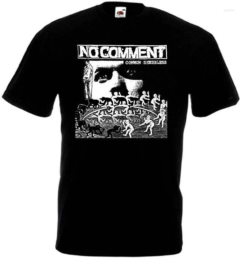 Wholesale No Comment Men's V3 Red T Shirt Black/White/C Hardcore Punk ...