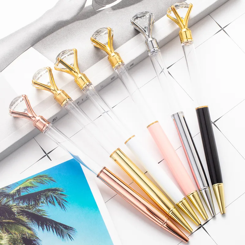 Wholesale Refillable Diamond Ballpoint Pen Blanks For DIY Handcrafting ...