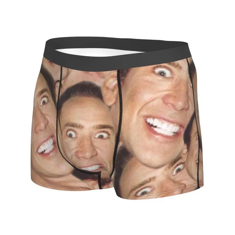 Nicholas Cage Underwear Nicolas Cage Face Collage Design Custom ...