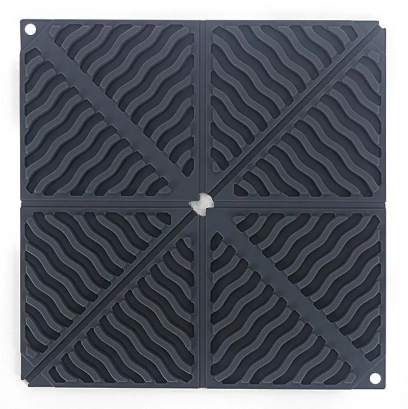 FoldaMat: Silicone Kitchen Pot Dish Bowl Placemats Insulated ...