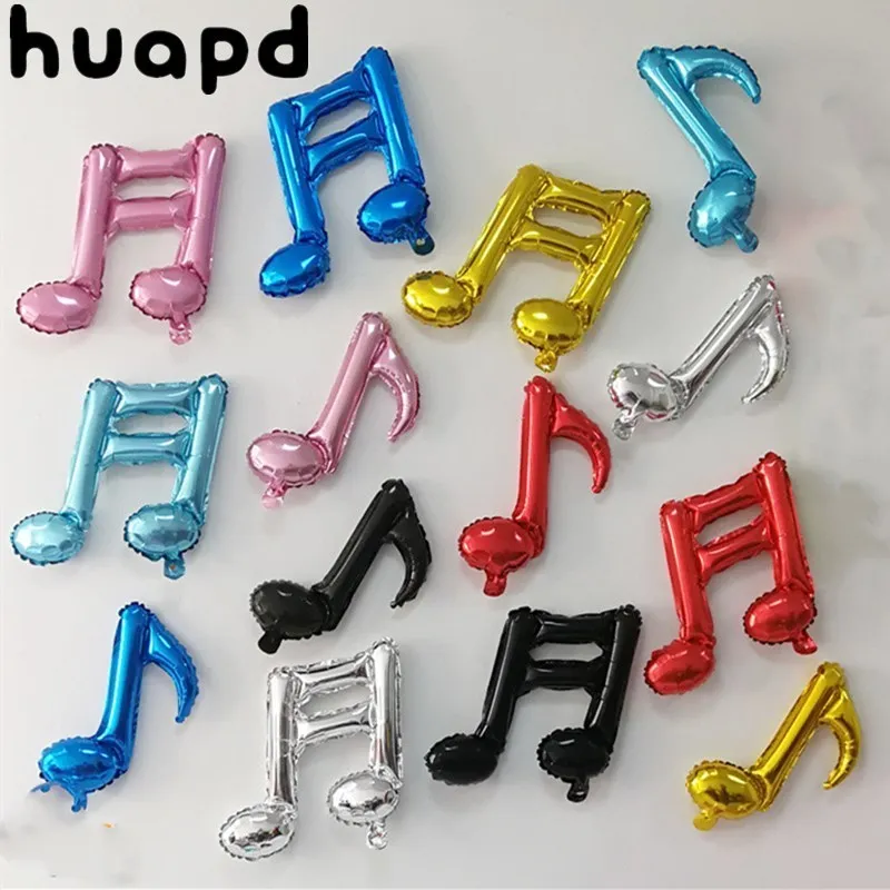 DHgate.com:50pcs aluminum foil balloon musical notes birthday party ...