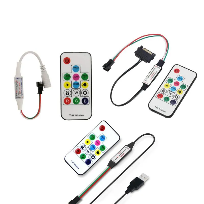 DHgate.com:RF Symphony LED Strip Light Controller - DC 5V-24V 14-Key ...