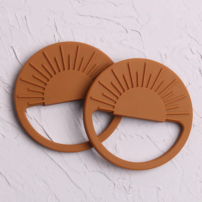 Soft And Fun Multicolor Sun Shaped Silicone Sun Teether For Infants And ...