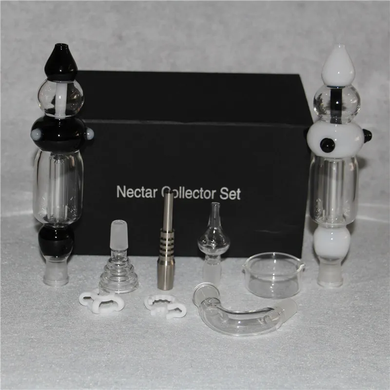 Smoking Accessories Mini Glass Pipes With 10mm 14mm 18mm Titanium ...