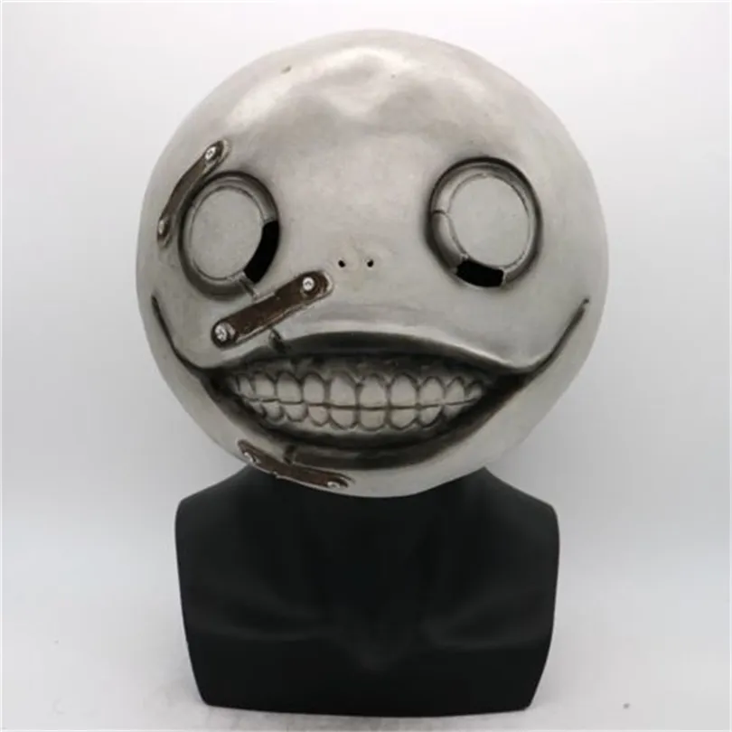 NieR Automata Emil Mask Halloween Latex Helmet Cosplay Costume Party ...