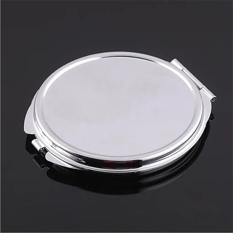 DHgate.com:Silver Compact Mirrors - Set of 10, Round Metal Makeup ...