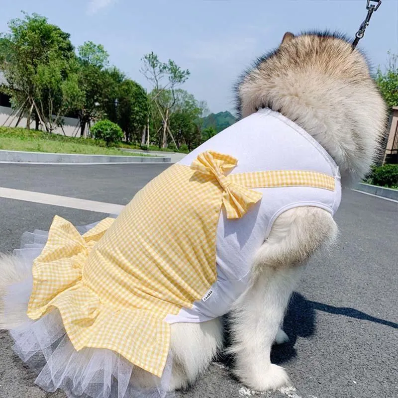 Large Plaid Dog Dress For Medium To Large Dogs 100%... From Xue009, $8. ...