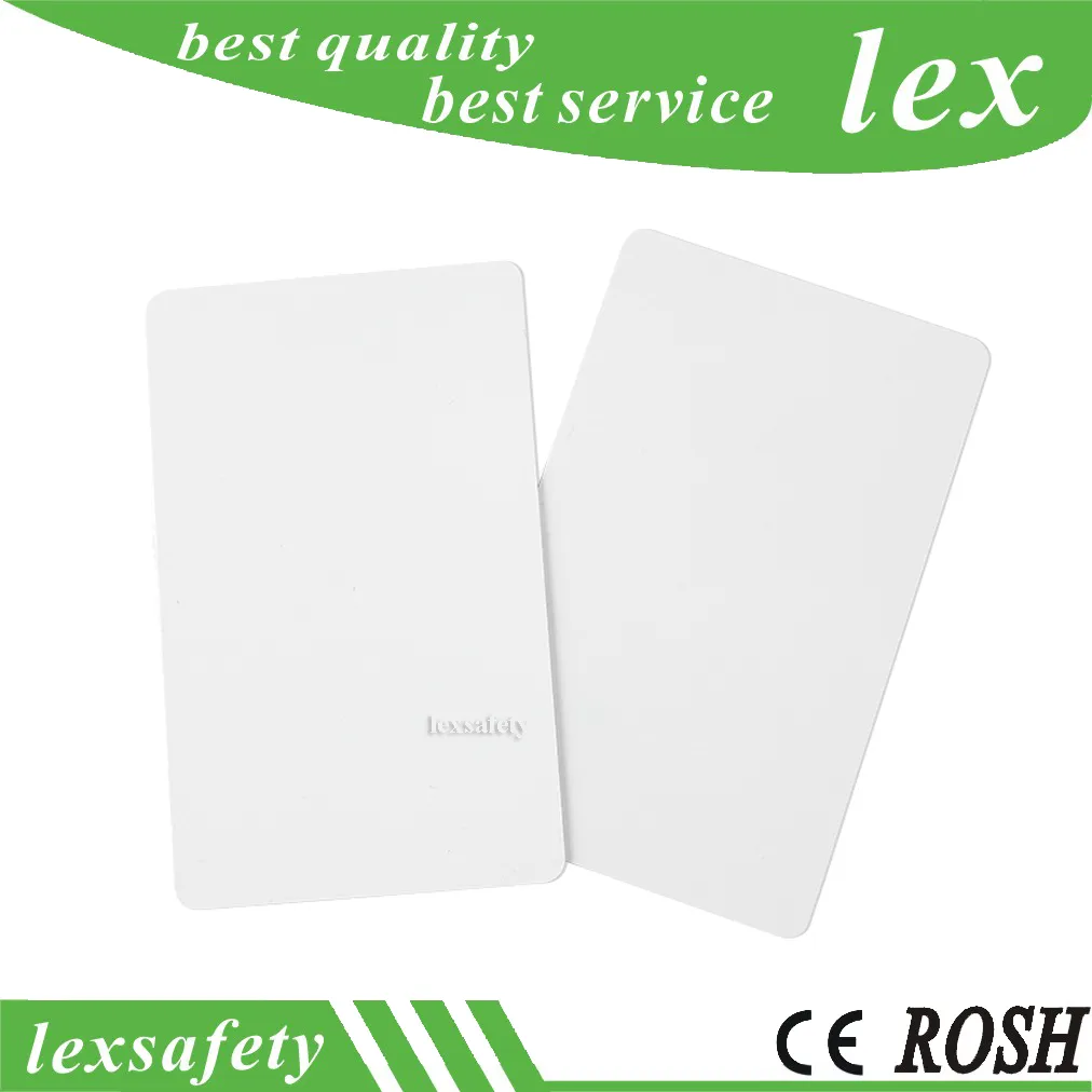 DHgate.com:100x 125kHz EM4305 RFID Blank White PVC Cards - Programmable ...