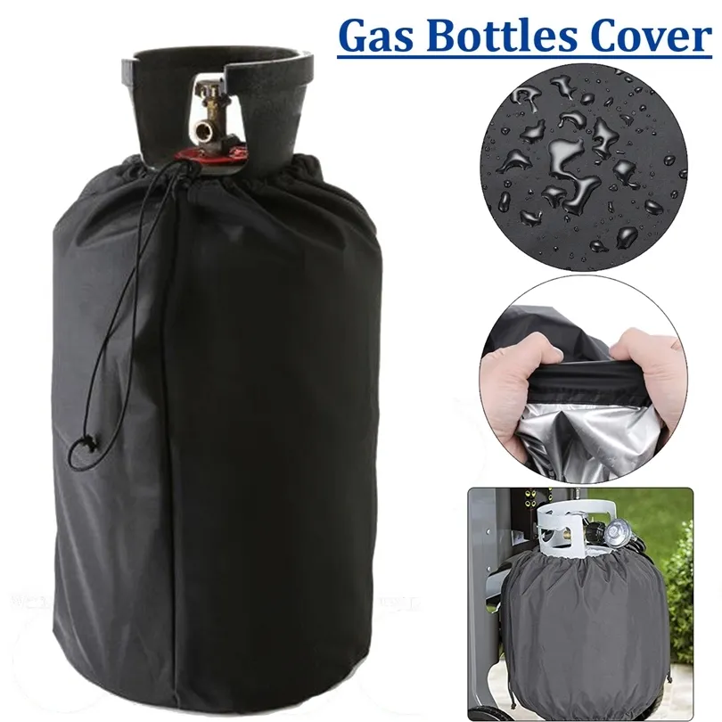 Durable Propane Tank Cover - 31x59cm Waterproof Gas Bottle Protector ...