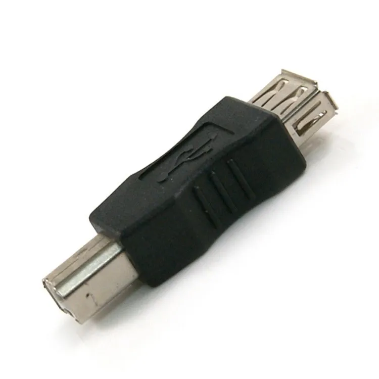 Printer Cable Adapter USB 2.0 Type A Female To Type B Male Converter ...