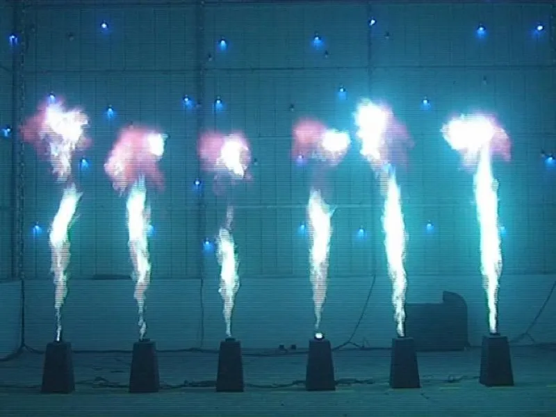 Professional Stage Flame Projector - Spray Fire Machine, DMX Control ...